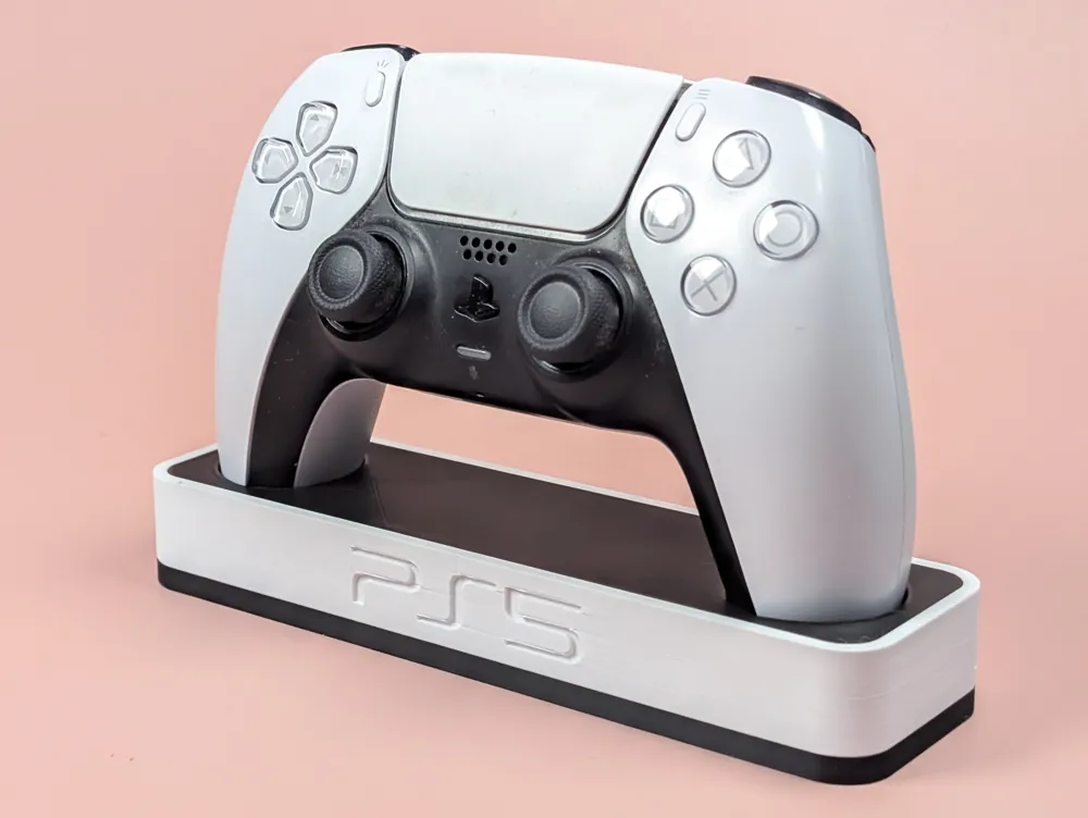 PS5 Controller Stand – PS5 Logo by phoenix3dmodels MakerWorld: Download Free 3D Models