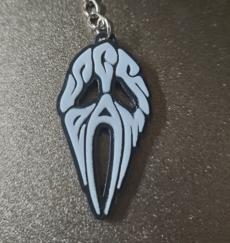 Llavero Scream / Keychain Scream by Racs - MakerWorld