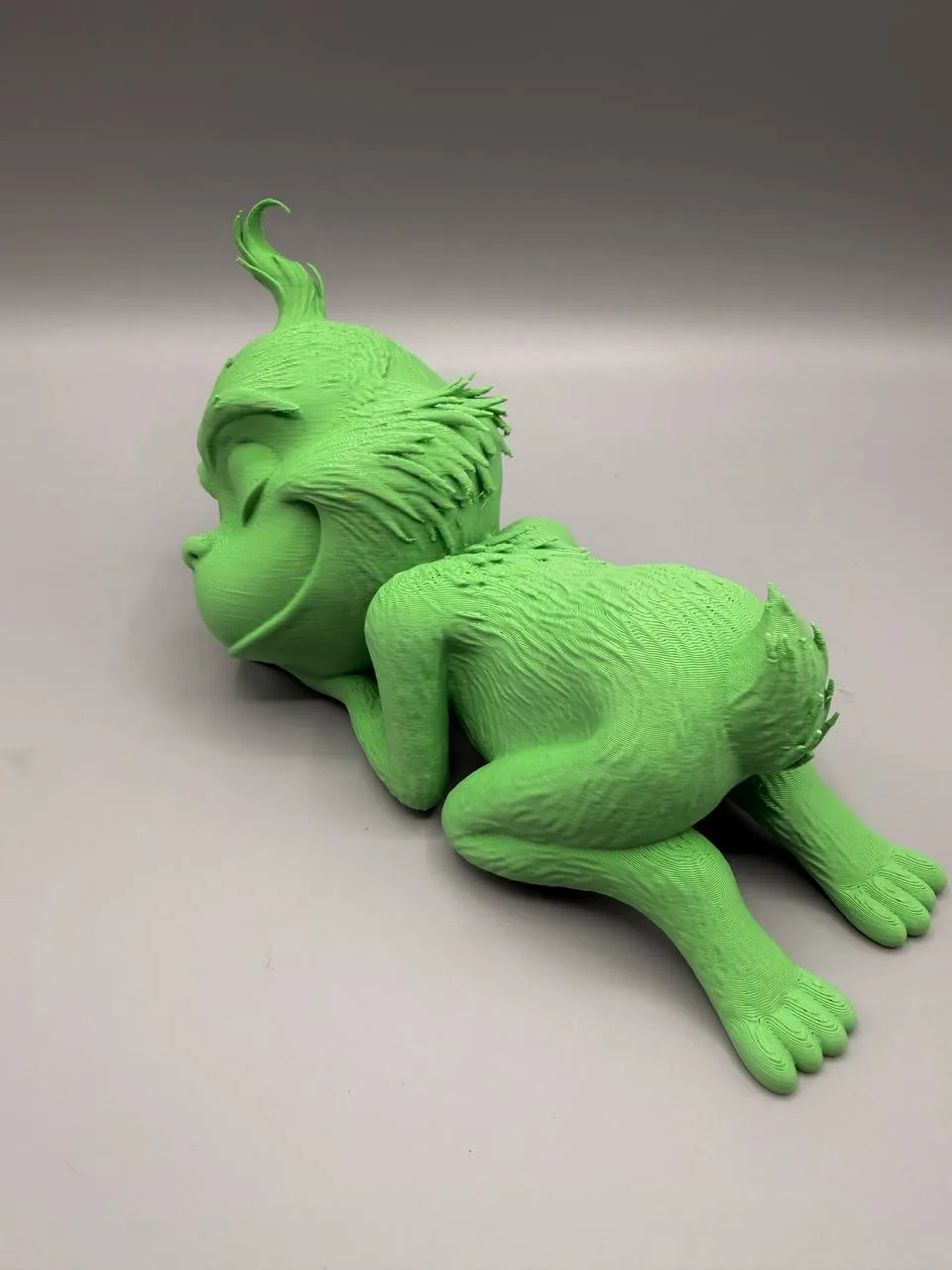 Grinch Durmiendo - Modelo de impresión 3D gratuito - MakerWorld