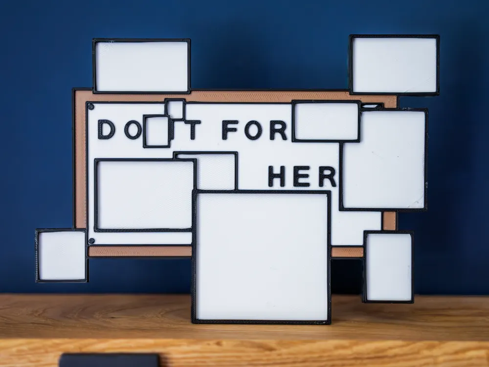 The Simpsons Photo Frame, 'Do It For Her' by jamindyer MakerWorld ...