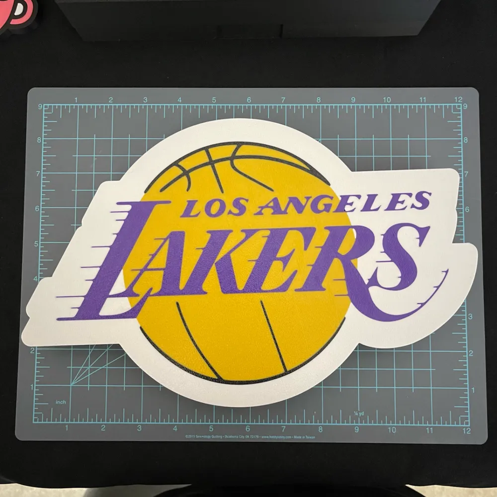 Lakers light box by A3dPrint - MakerWorld