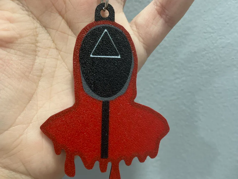 Keychain squid game by kriativu 3D - MakerWorld
