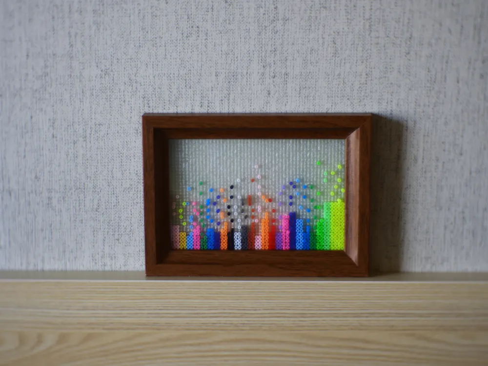Custom Perler Bead Board & Photo Frame Perler Beads - Free 3D Print ...
