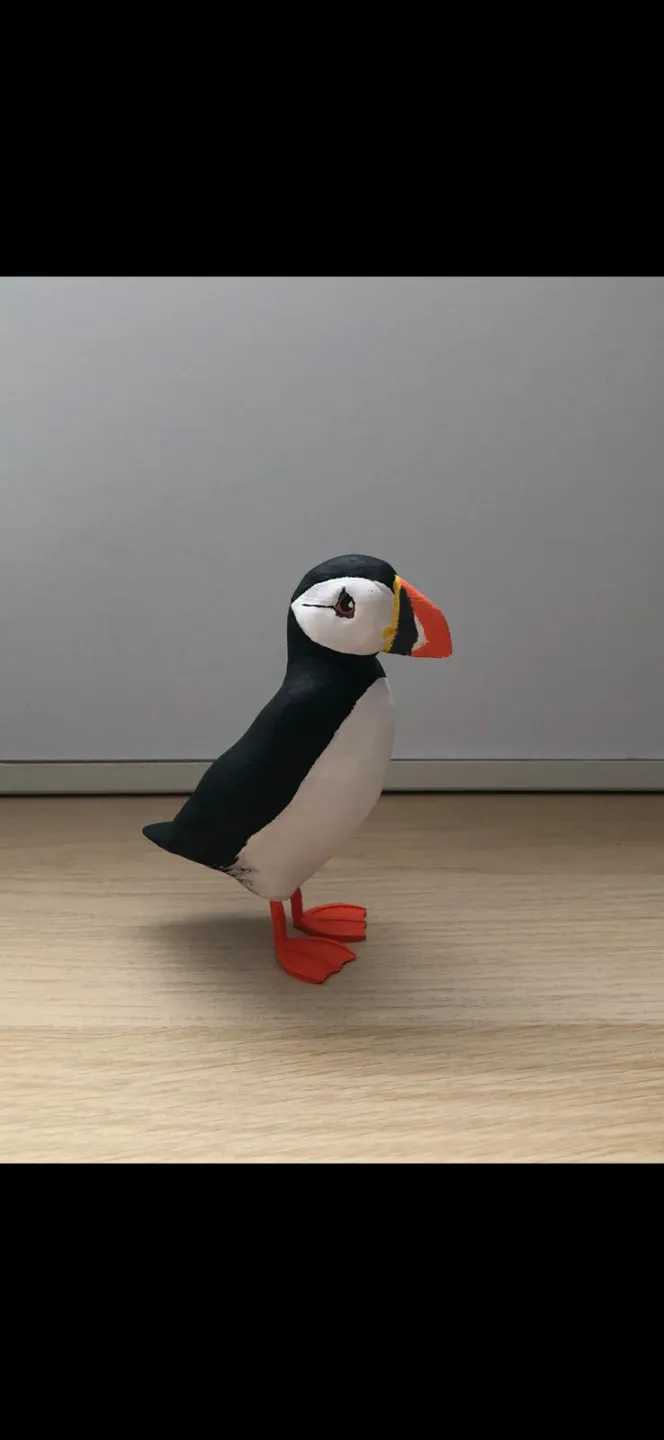 Icelandic puffin - Free 3D Print Model - MakerWorld