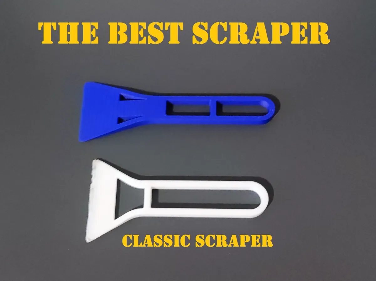 Bed Scraper - Free 3D Print Model - MakerWorld