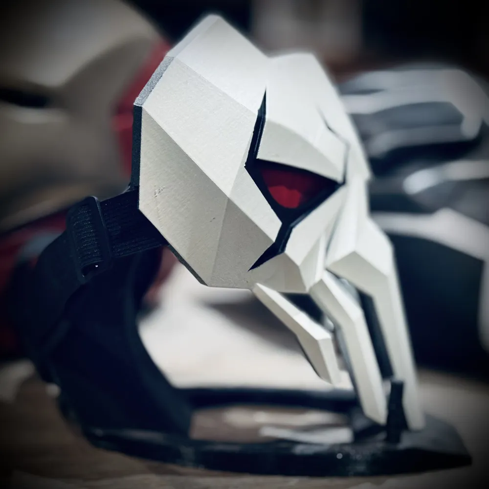 Punisher 2099 Marvel Rivals Inspired Mask by Demamba Prints MakerWorld: Download Free 3D Models