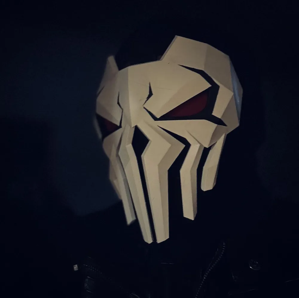 Punisher 2099 Marvel Rivals Inspired Mask by Demamba Prints MakerWorld: Download Free 3D Models