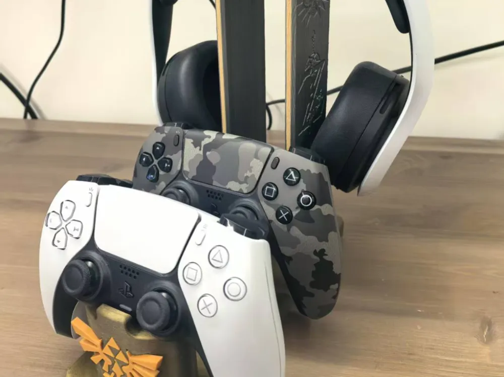 PS5 DualSense Controller and Headset Stand by 水痕 MakerWorld: Download Free 3D Models