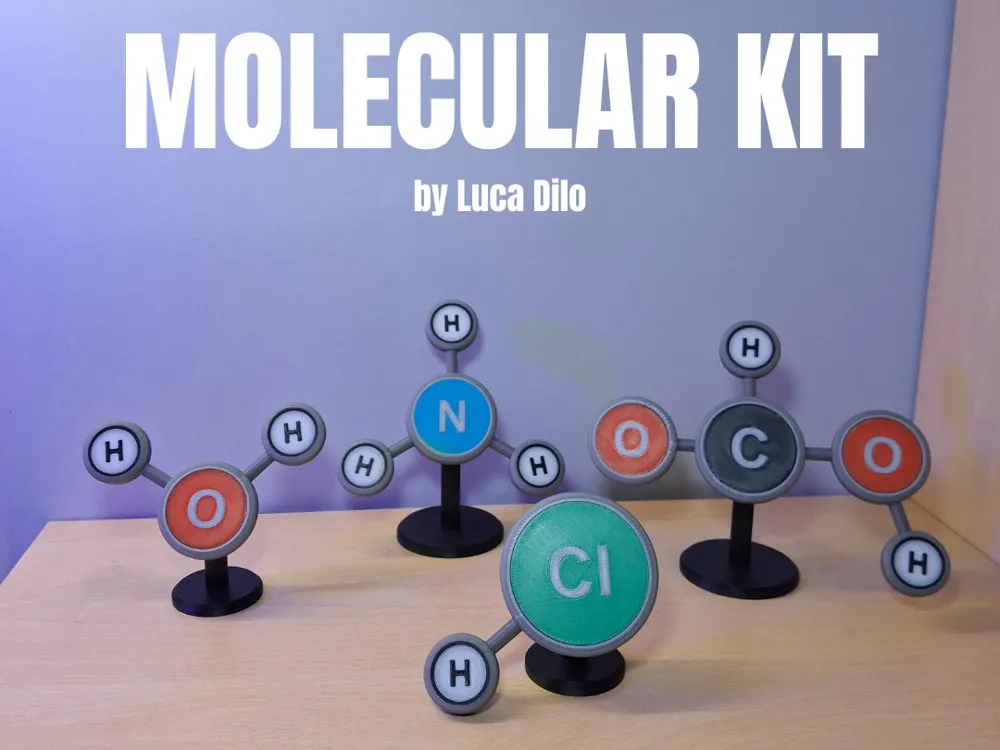 Molecular Kit by LucaDilo - MakerWorld