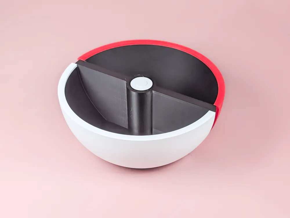 Large Pokeball bowl by phoenix3dmodels MakerWorld: Download Free 3D Models