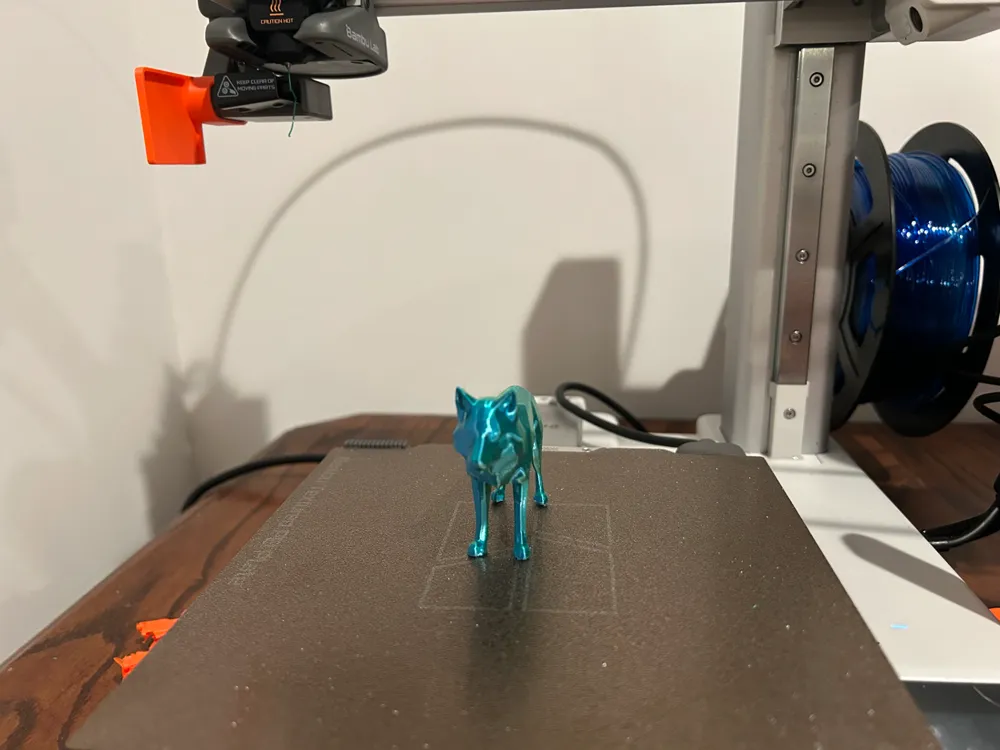 Low Poly Wolf by johnathen - MakerWorld