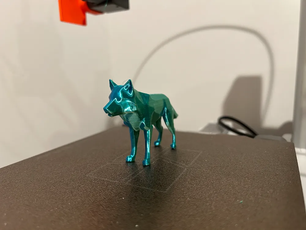 Low Poly Wolf by johnathen - MakerWorld