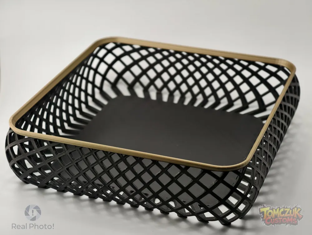 Square Lattice Bowl - Free 3D Print Model - MakerWorld