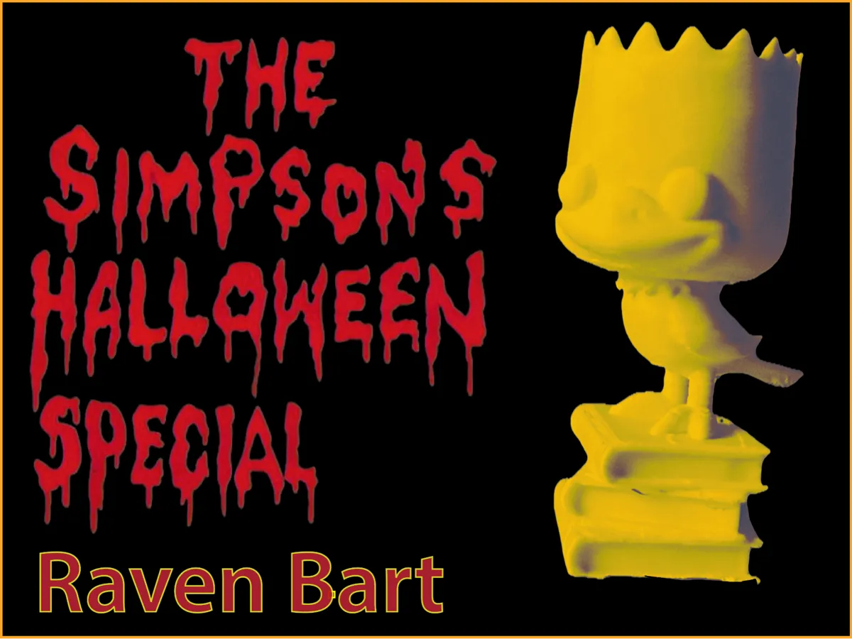 The Simpsons Halloween Special Raven Bart by cforms MakerWorld ...
