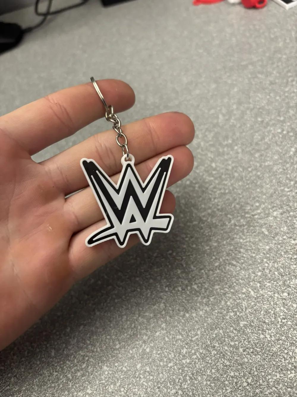 WWE Keychain - Free 3D Print Model - MakerWorld