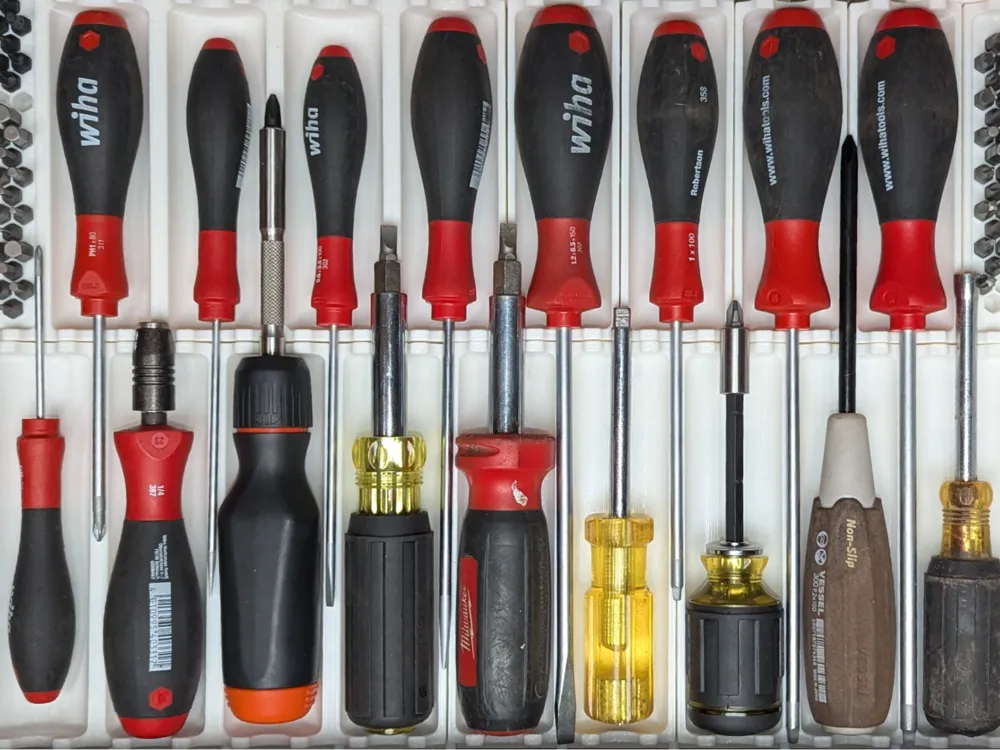 Modular Screwdriver Gridfinity Organizer by JoeMalovich MakerWorld ...