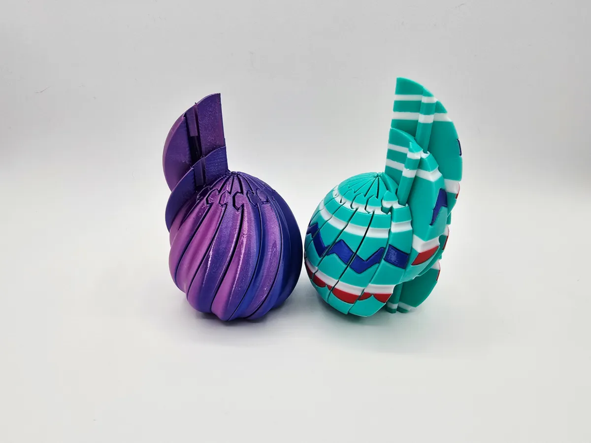 Easter Egg Twist Fidget Collection - Free 3D Print Model - MakerWorld