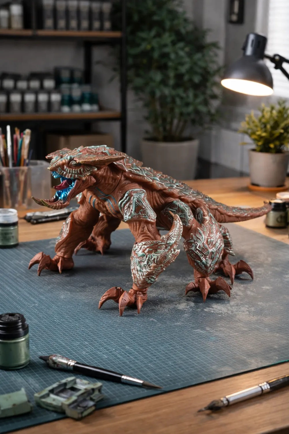 Hakuja Kaiju Figure - Free 3D Print Model - MakerWorld