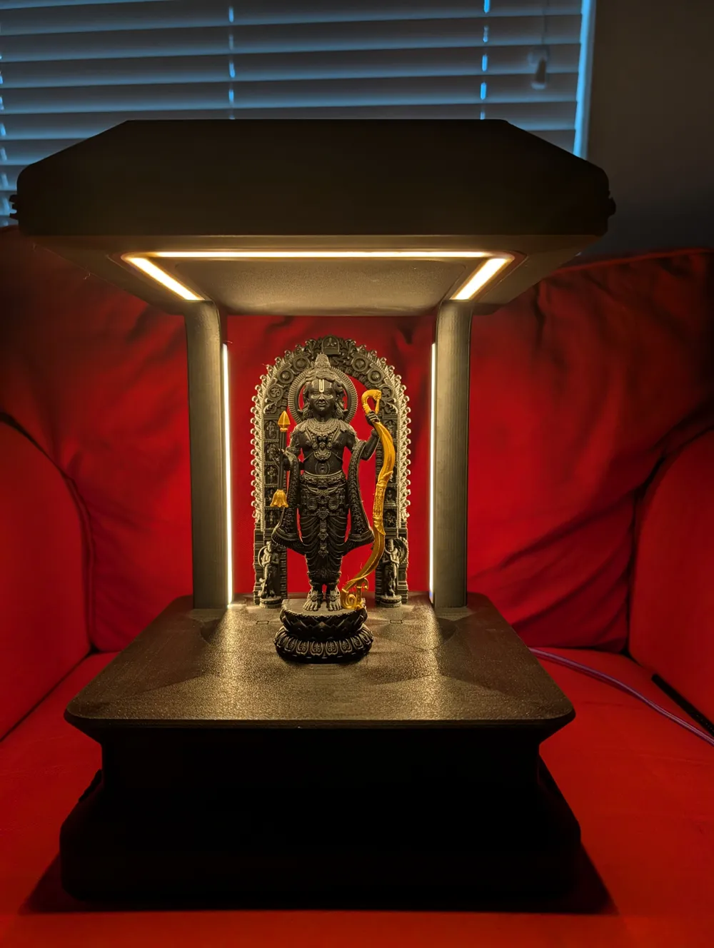 Ram Lalla LED Mantap - Altar - USB-C Powered - Free 3D Print Model ...