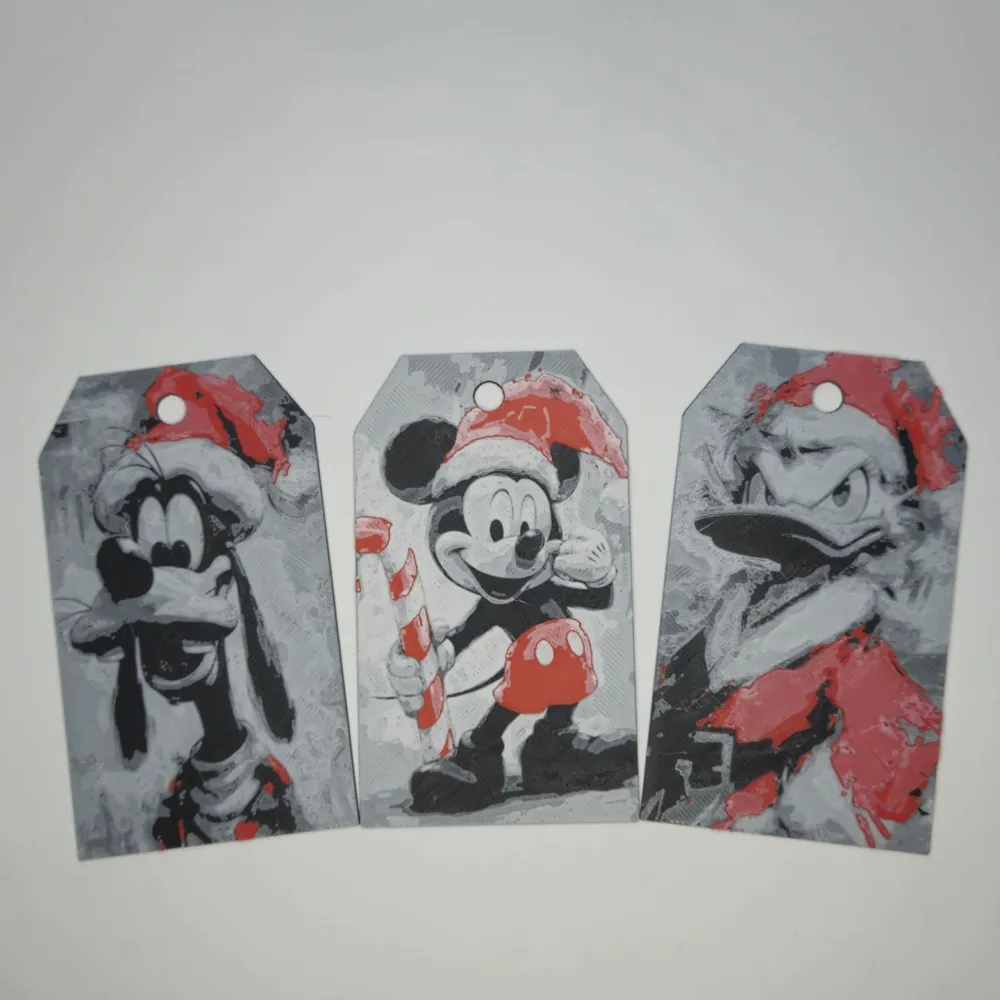 Goofy Gift Tag Hueforge by LoFi Layers - MakerWorld