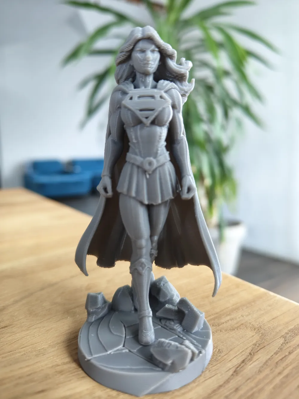 Supergirl figure by armania3d MakerWorld: Download Free 3D Models