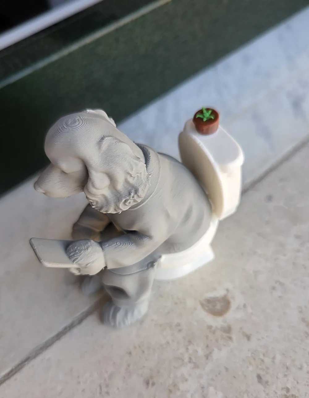 Cocker Spaniel Assis (No AMS) - Modèle d'Impression 3D Gratuit - MakerWorld