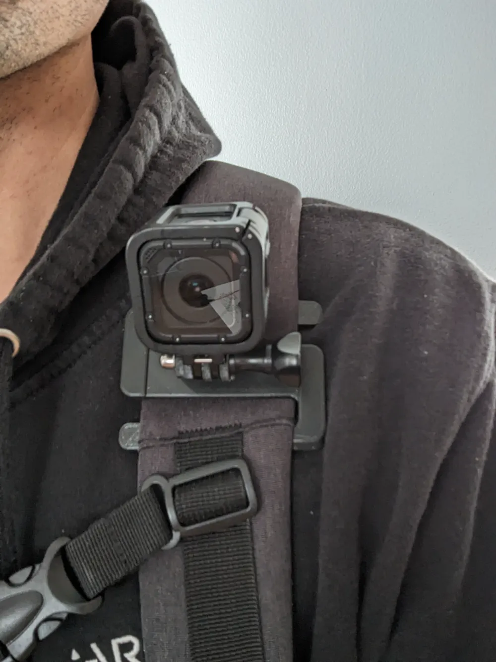 GoPro & Action Camera Backpack Mount Remixed by jonnybsides - MakerWorld