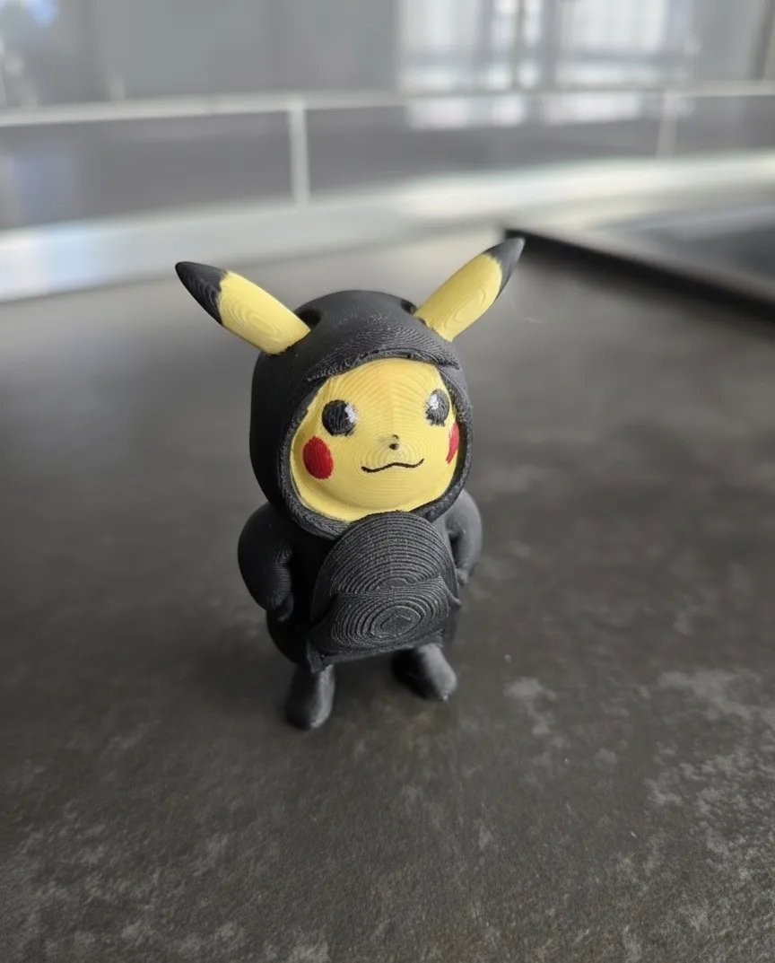 Urban Style Pokemon Pikachu Minimal Design street - Free 3D Print Model ...