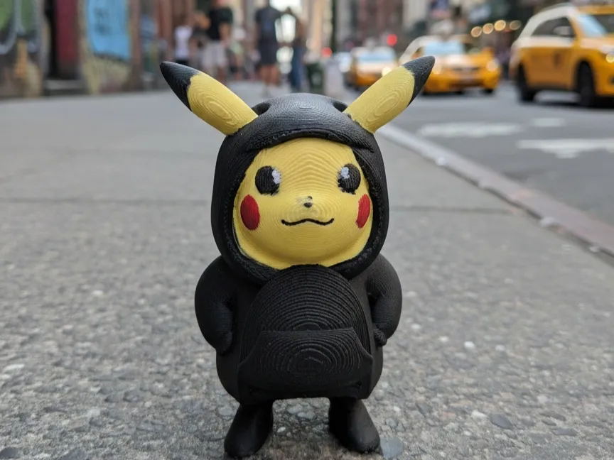 Urban Style Pokemon Pikachu Minimal Design street - Free 3D Print Model ...