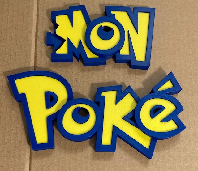 POKEMON WALL ART - MultiColor LARGE by psneddon.1205 - MakerWorld