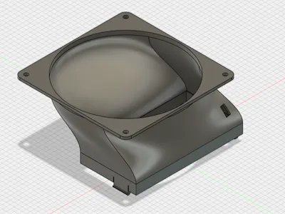 LV08 Bitcoin ASIC 140 mm Fan Adapter by user_655984164 - MakerWorld