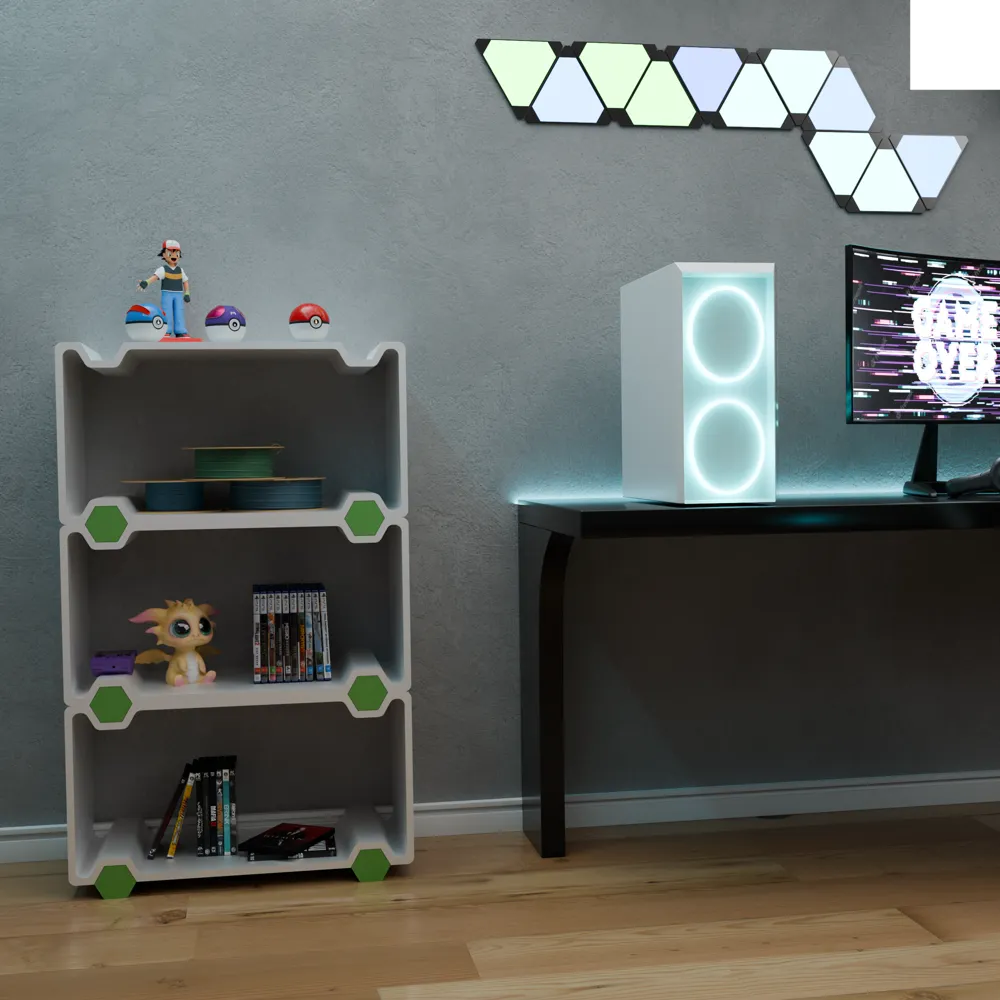 Modular 3D Printable Shelf – Scalable Design by emmemodeling MakerWorld ...