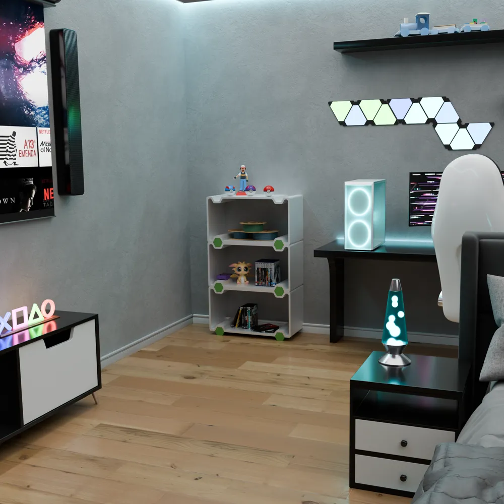 Modular 3D Printable Shelf – Scalable Design - Free 3D Print Model ...