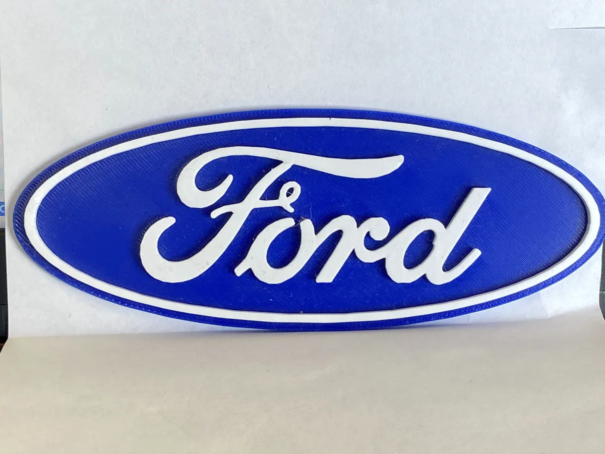 Ford Logo - Free 3D Print Model - MakerWorld