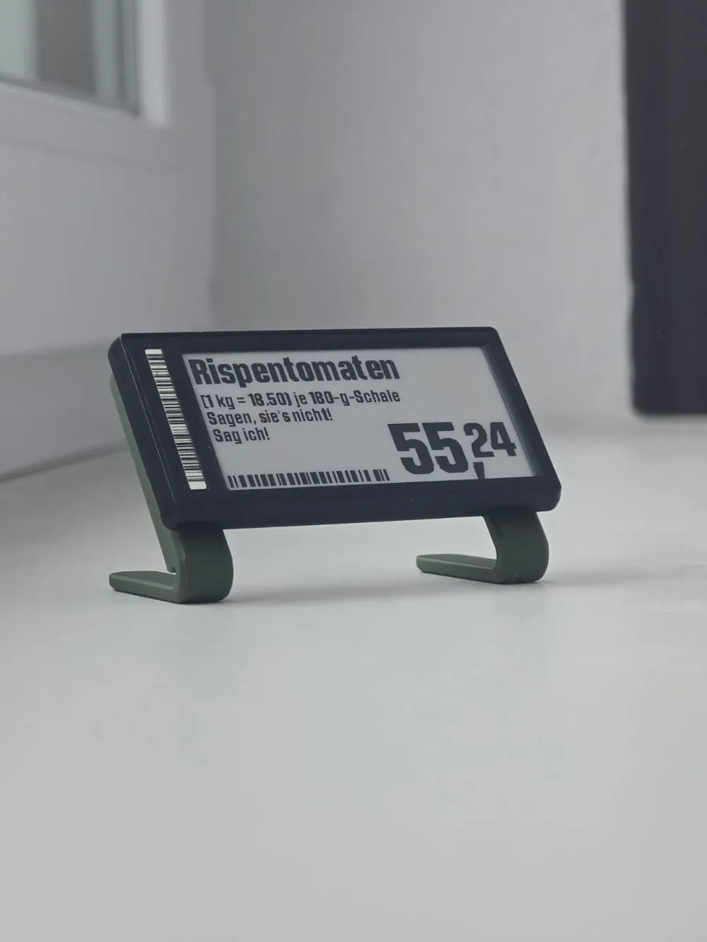 E-Ink Shelf label Stand by Timon - MakerWorld