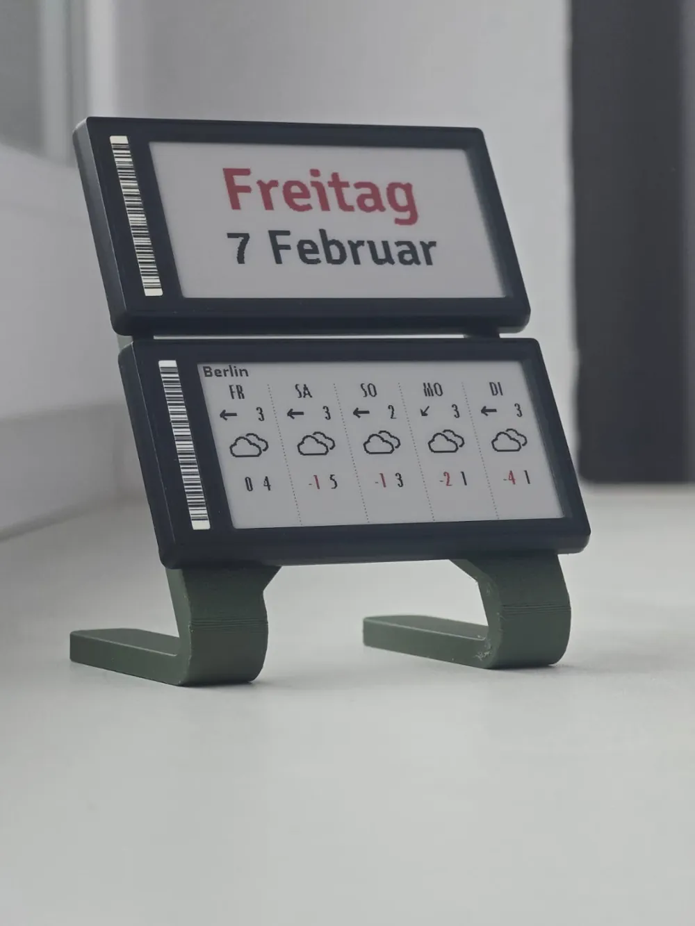 E-Ink Shelf label Stand by Timon - MakerWorld
