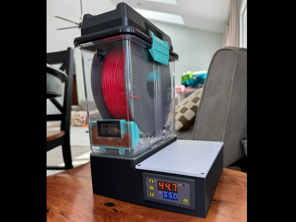 Filament Heater for PolyDryer / Cereal Box Dry Box by spooter ...