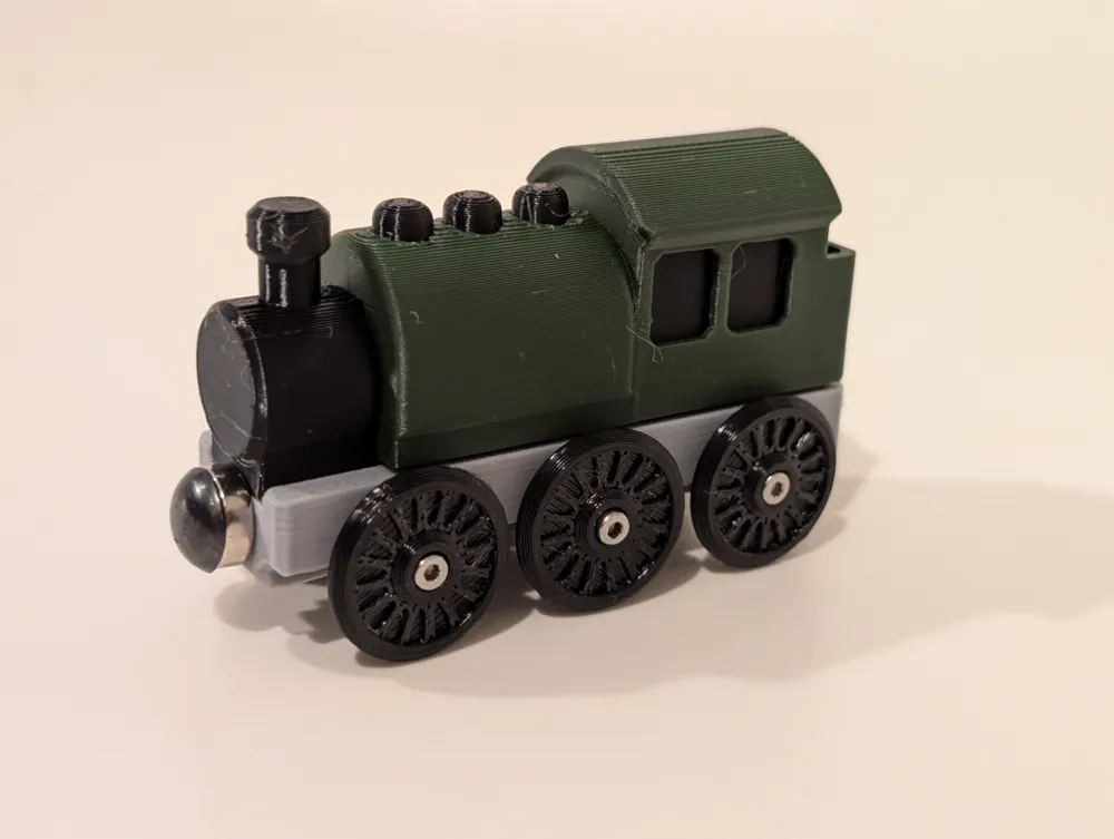 Brio Compatible 0-6-0 Tank Engine by Fantastic Plastic Person - MakerWorld