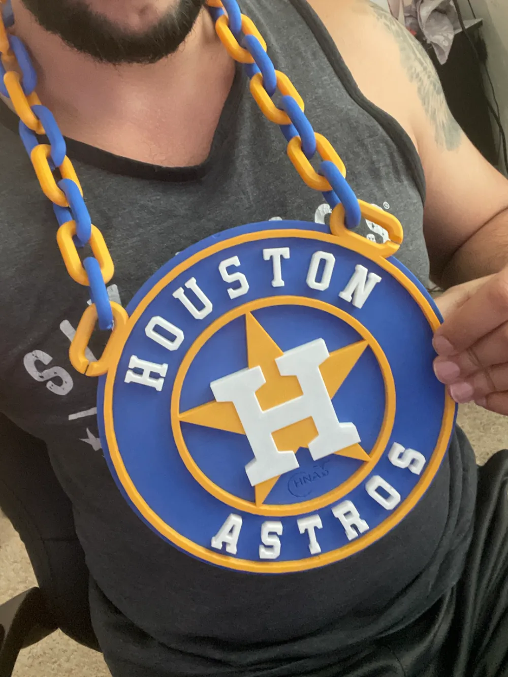 Houston Astros big Drop chain by StarPlayer MakerWorld: Download Free ...