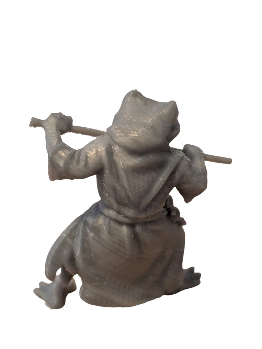 DnD Frog Monk Miniature by MikeGyverMakerWorld: Download Free 3D Models