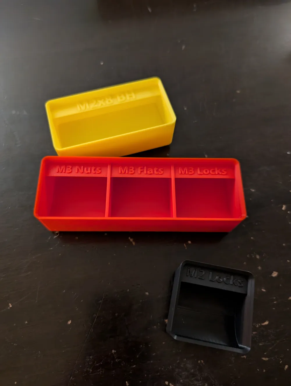 Gridfinity M2-M5 Stackable Fastener Bins - Free 3D Print Model - MakerWorld