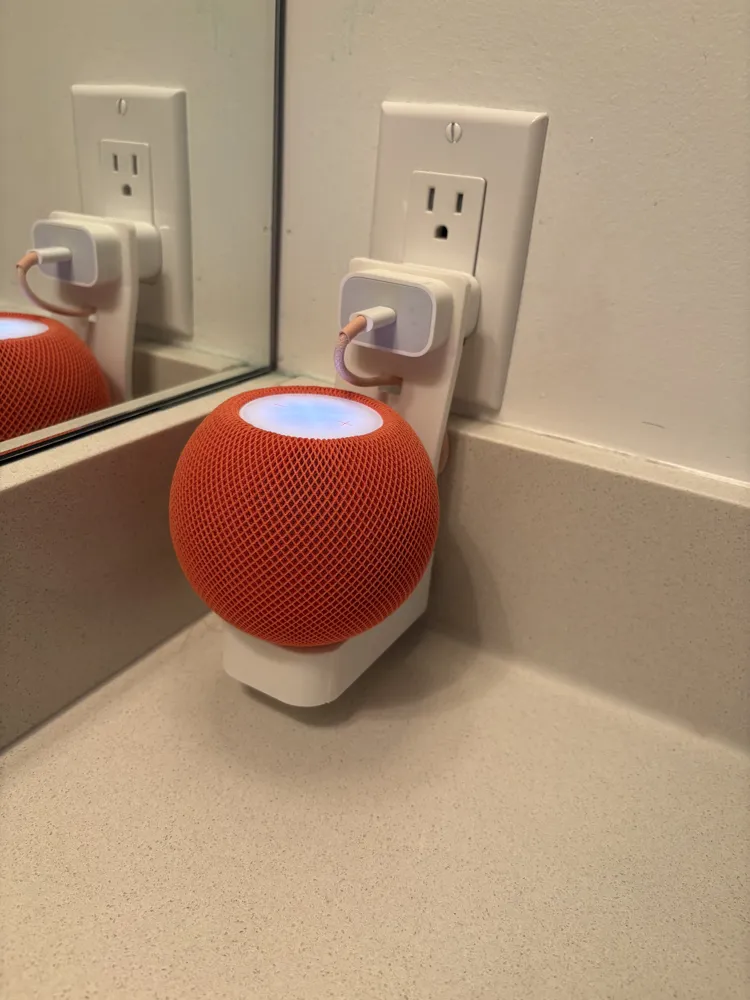 HomePod mini stand US Plug - Free 3D Print Model - MakerWorld