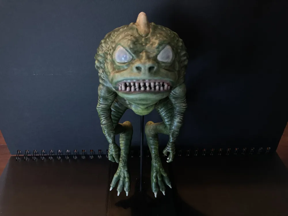 Still Croacker (scary frog sculpture) - Free 3D Print Model - MakerWorld