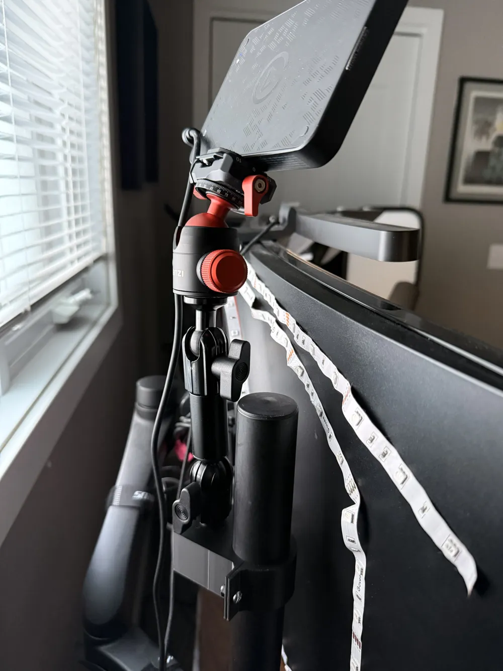 Monitor Pole Clamp for Elgato Arm extensions - Free 3D Print Model ...