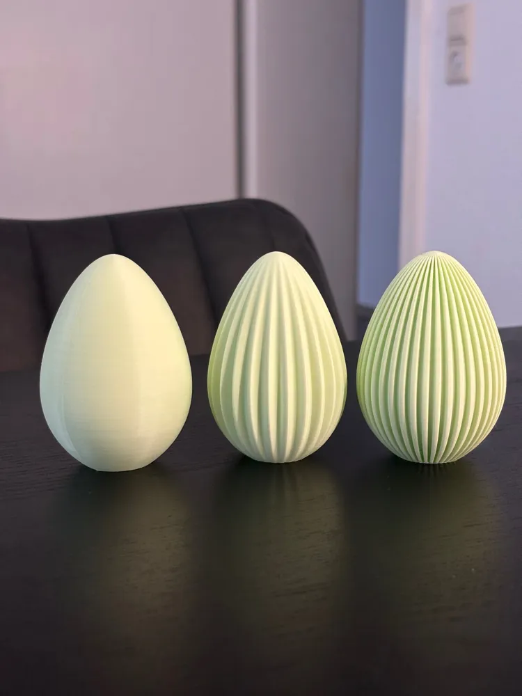 Easter Egg Decor, 3 different models - Free 3D Print Model - MakerWorld