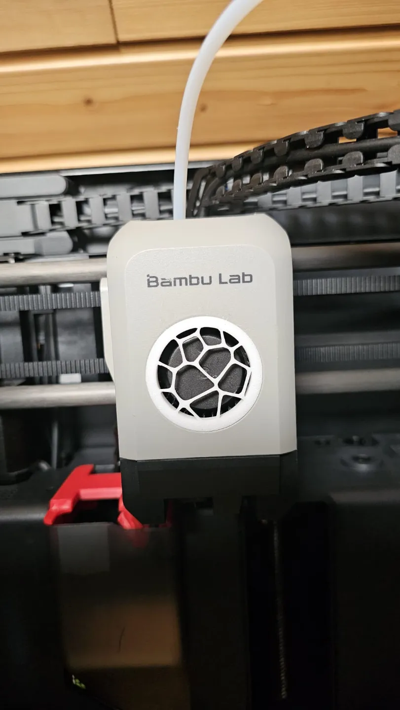 P1S/P1P/X1C Fan Cover Voronoi by Oxaspa - MakerWorld