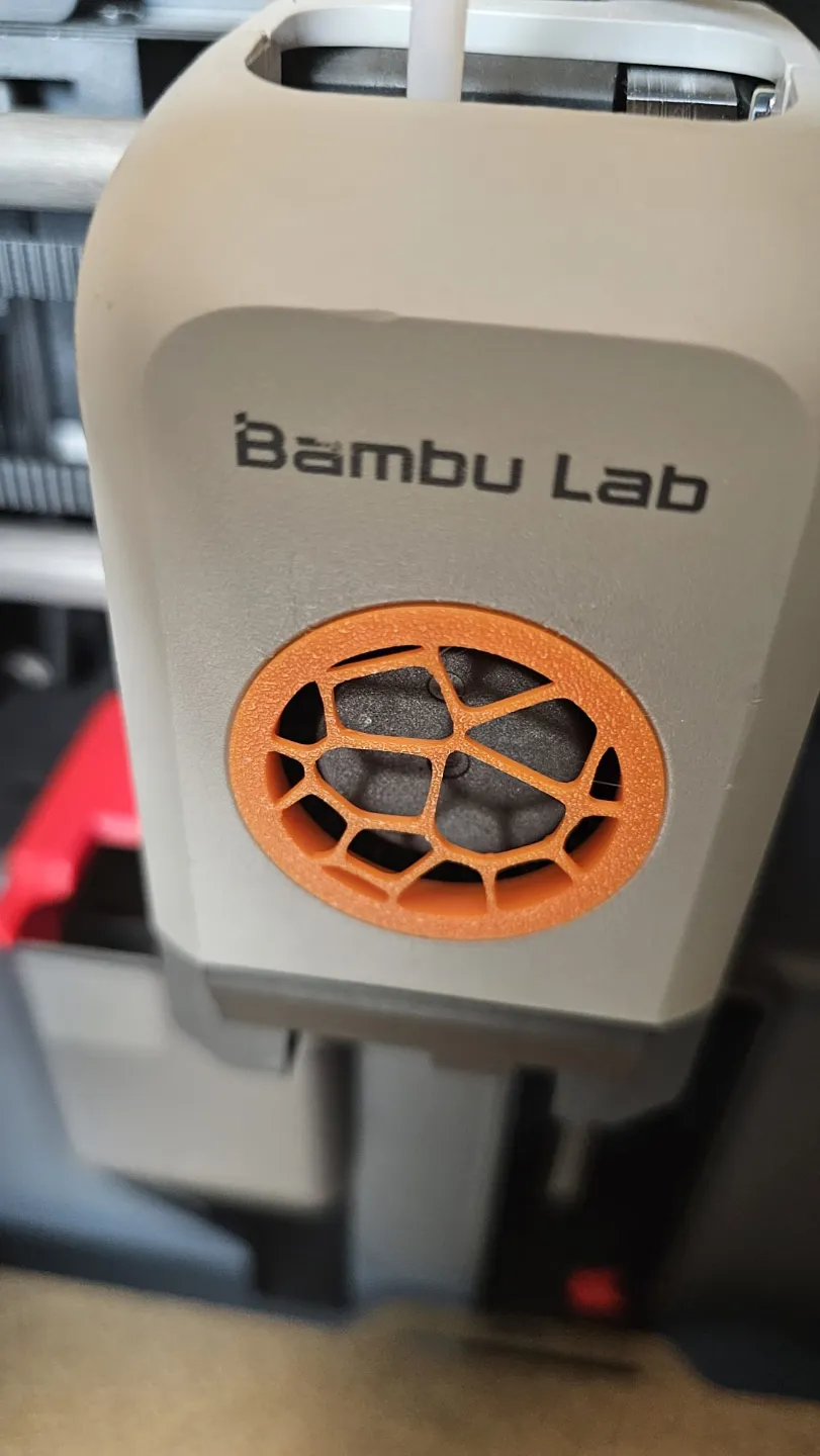 P1S/P1P/X1C Fan Cover Voronoi by Oxaspa MakerWorld: Download Free 3D Models