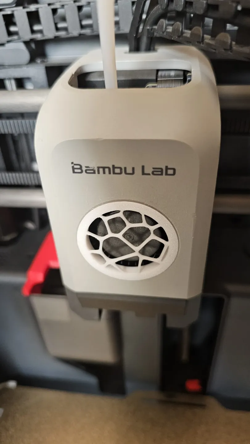 P1S/P1P/X1C Fan Cover Voronoi by Oxaspa MakerWorld: Download Free 3D Models