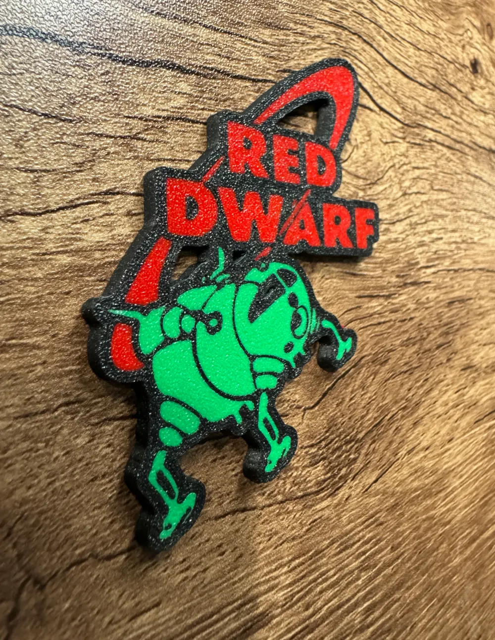 Red Dwarf Magnet (8x3mm magnets) by omie - MakerWorld