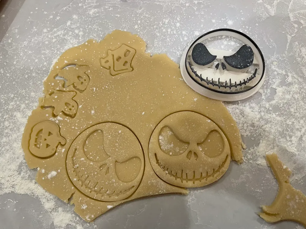 Jack Skellington Cookie Cutter - Free 3D Print Model - MakerWorld